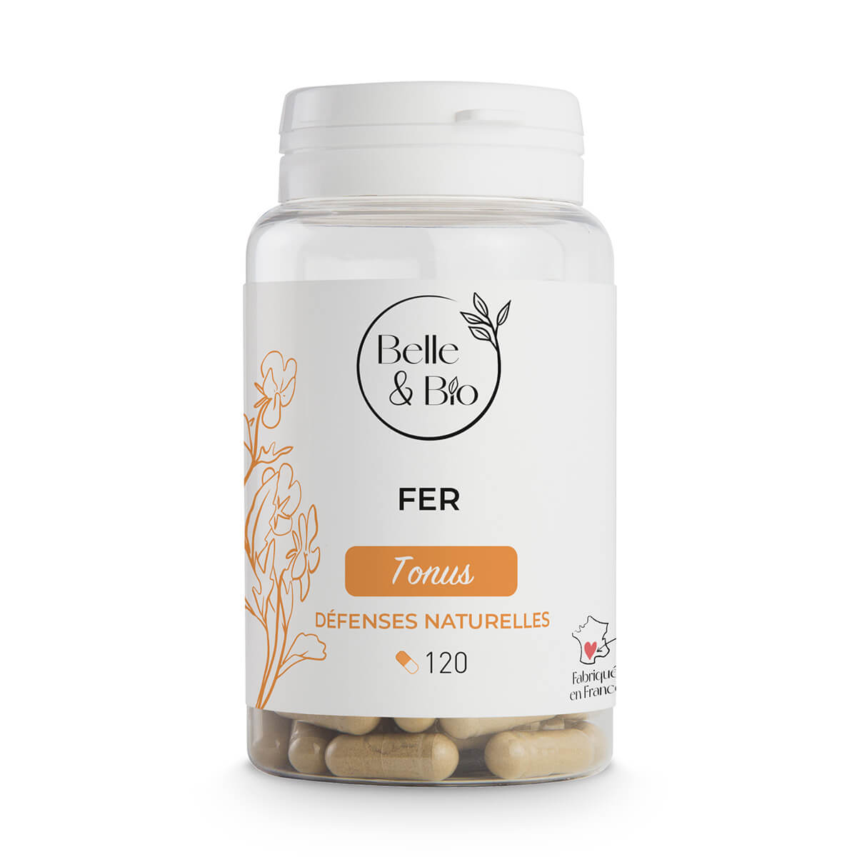 Fer (120 Gélules) - Anti-fatigue